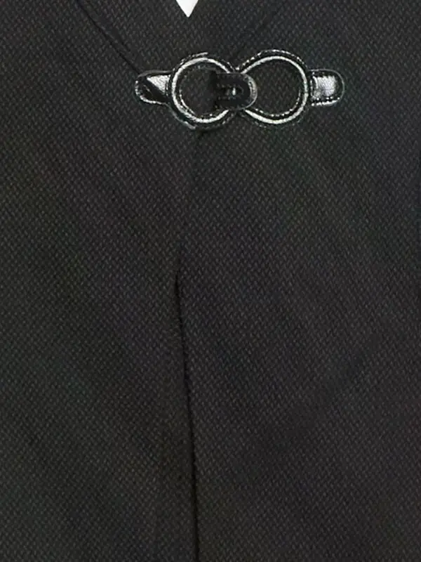 Giorgio Armani Tailored Notched Lapel Suit With Straight Leg Trousers