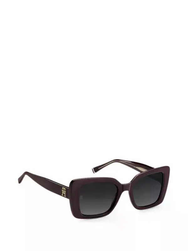 Tommy Hilfiger Th Monogram Geometric-frame Sunglasses