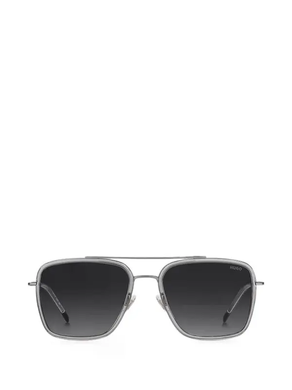 BOSS Square Frame Sunglasses - Grey