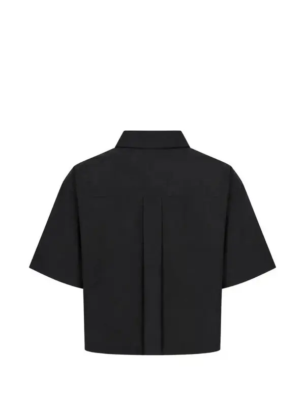 LA ROSE Cotton Poplin Boxy Fit Shirt