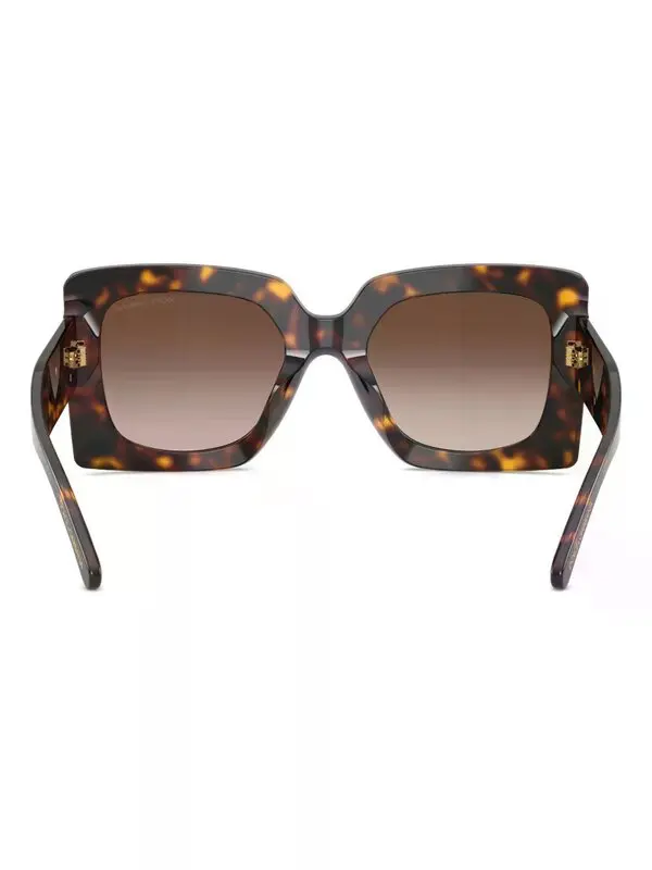 Dolce & Gabbana Embellished Square-frame Sunglasses