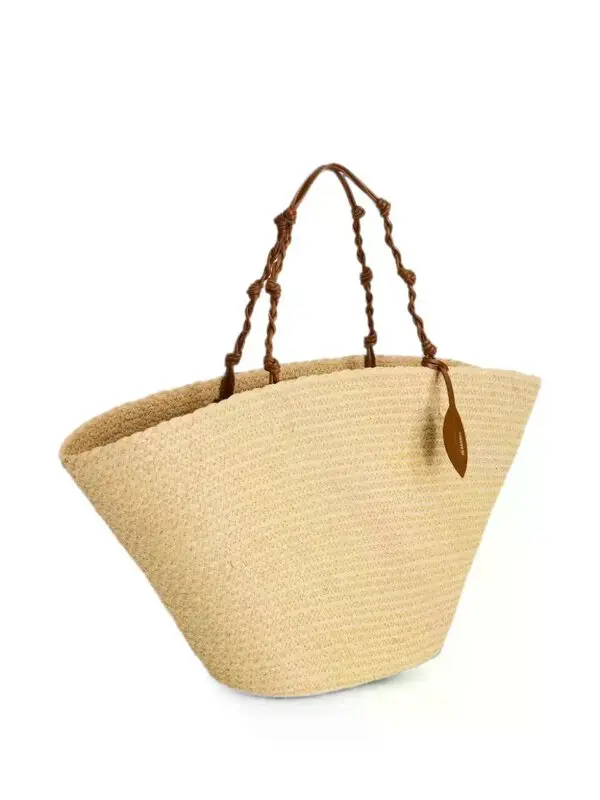 JIL SANDER Tangle Woven Tote Bag