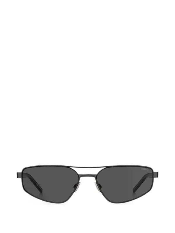BOSS Rectangular-frame Sunglasses - Black