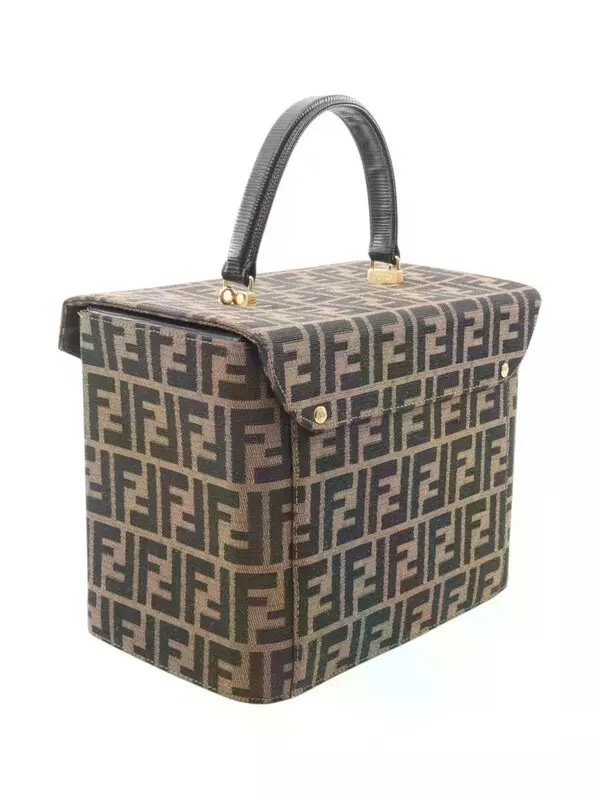 Fendi Zucca Canvas Satchel