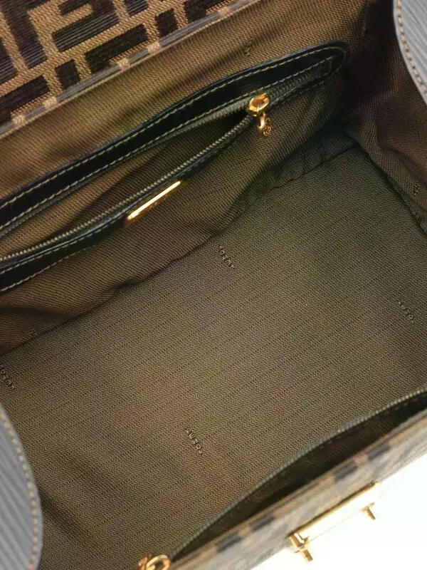 Fendi Zucca Canvas Satchel