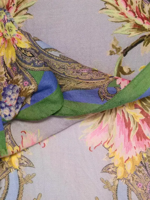 Etro Floral-paisley Scarf