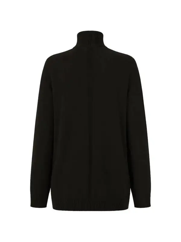 Rick Owens High-neck Virgin Wool Sweater
