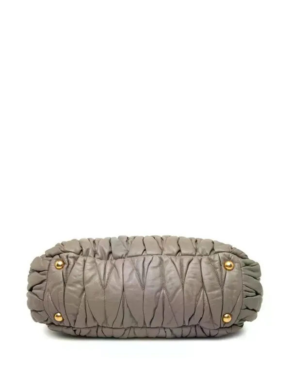 Miu Miu Matelasse Nappa Satchel