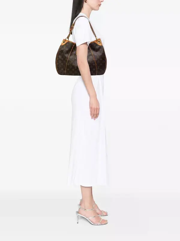 LOUIS VUITTON Monogram Galliera Pm Shoulder Bag - Brown