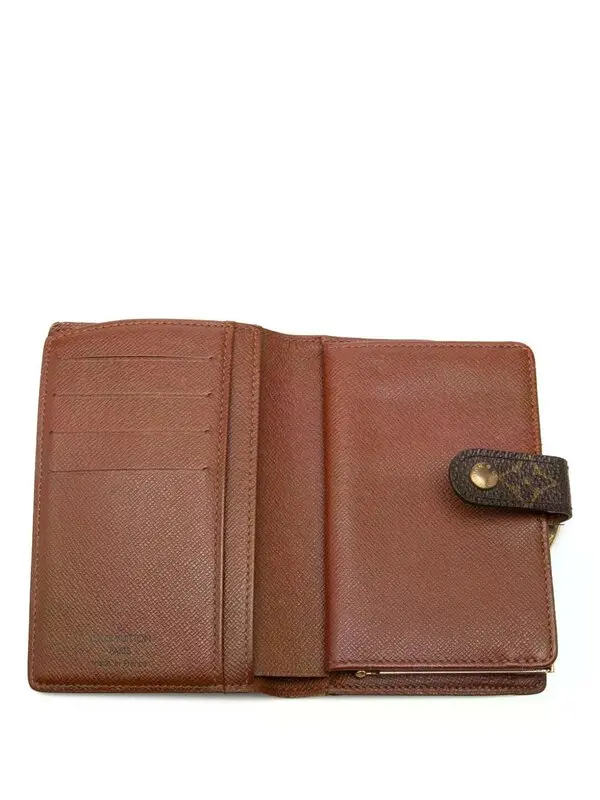 LOUIS VUITTON 2002 Monogram Porte Monnaie Billets Viennois Small Wallets