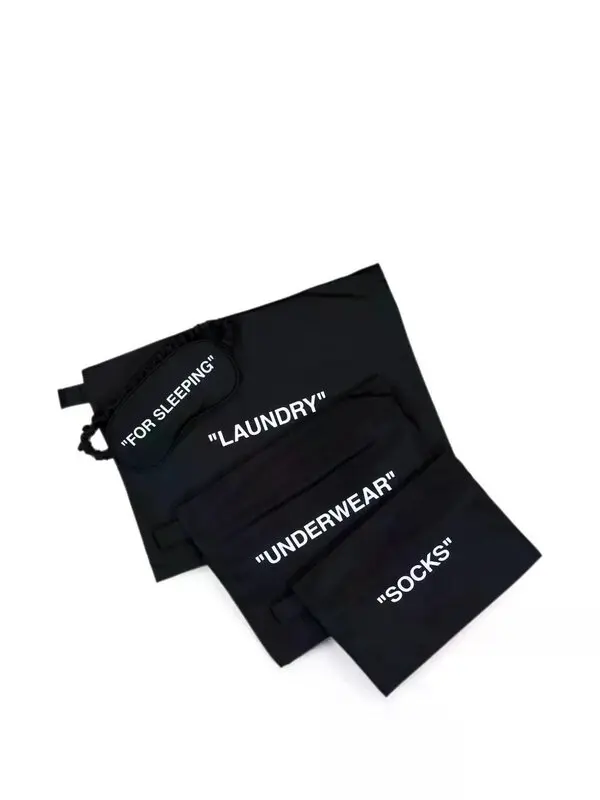 Off-White Logo-print Travel Kit