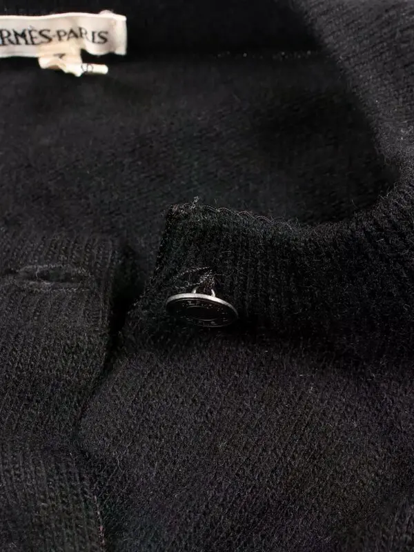 Hermès Serie Button Cashmere Cardigan