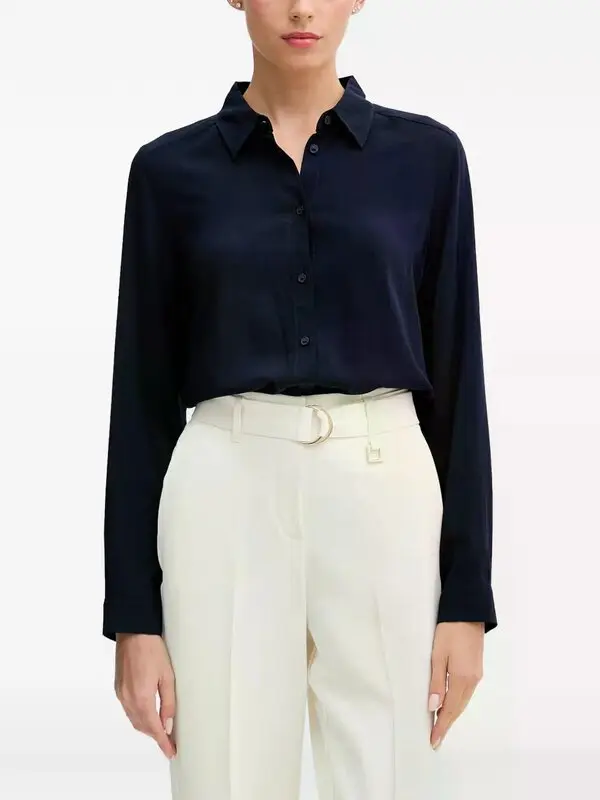 BENETTON Long Sleeve Button-up Shirt