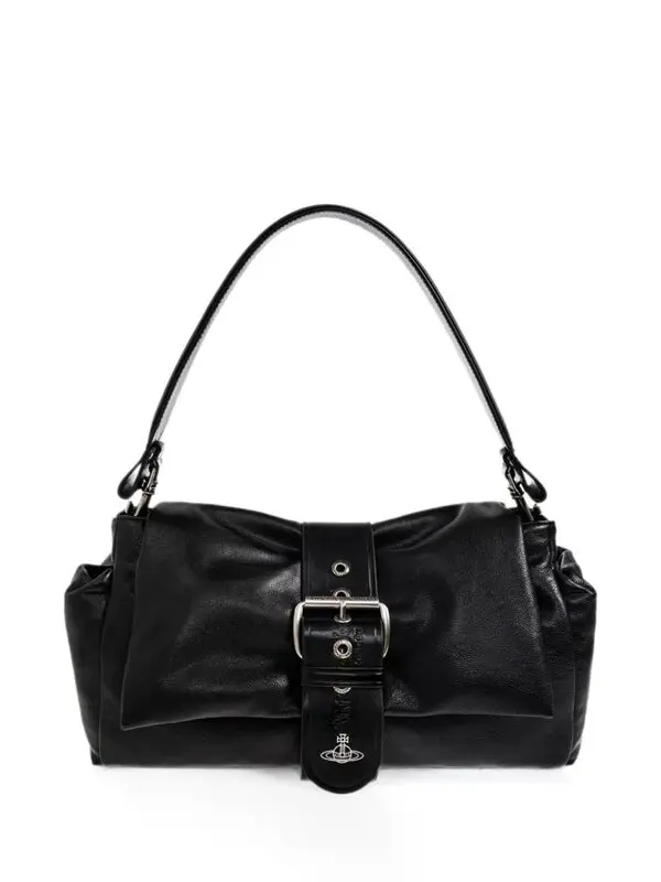 VIVIENNE WESTWOOD Hazel Orb Plaque Tote Bag - Black