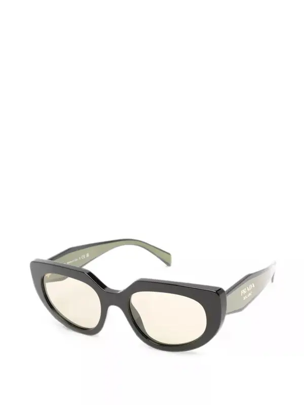 Prada Geometric Frame Sunglasses