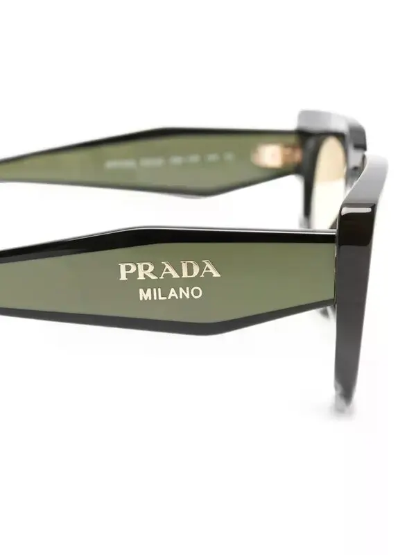 Prada Geometric Frame Sunglasses