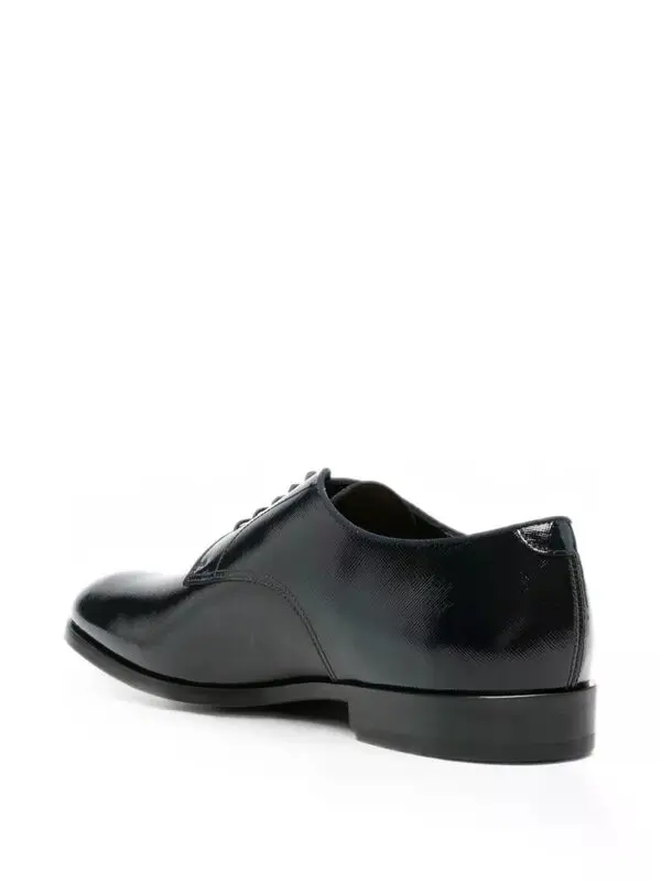 DOUCAL'S Patent Leather Derby Shoes