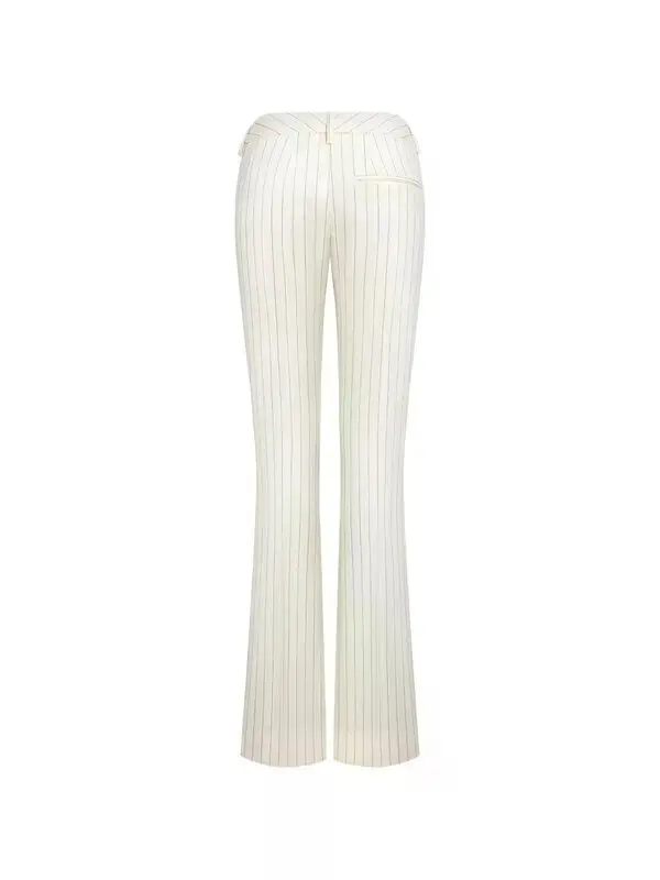 DONDUP Pinstriped Flared Trousers