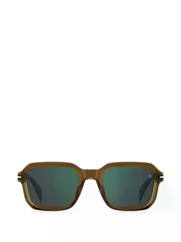 DB EYEWEAR BY DAVID BECKHAM Square Frame Sunglasses - Brown