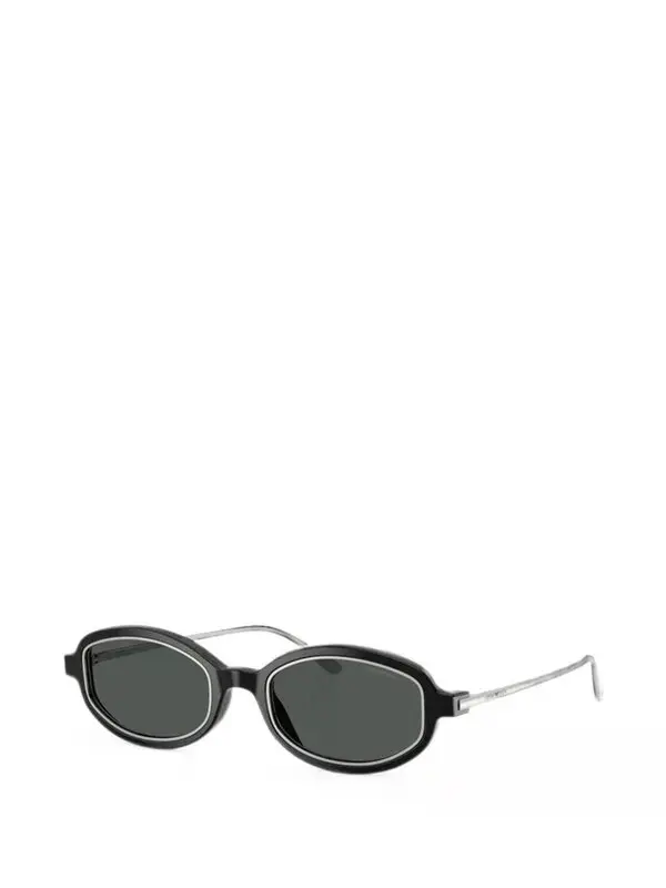 Emporio Armani Oval Frame Sunglasses