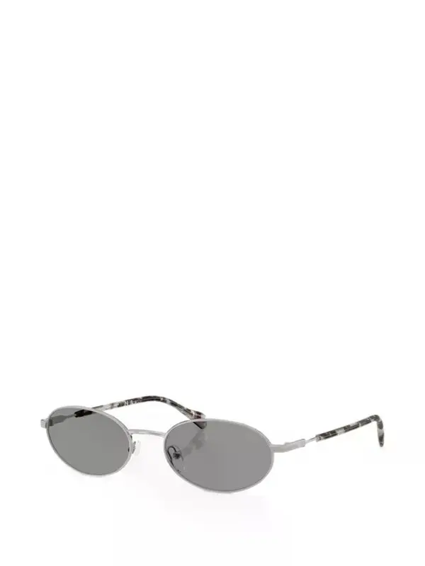 Emporio Armani Oval Frame Sunglasses