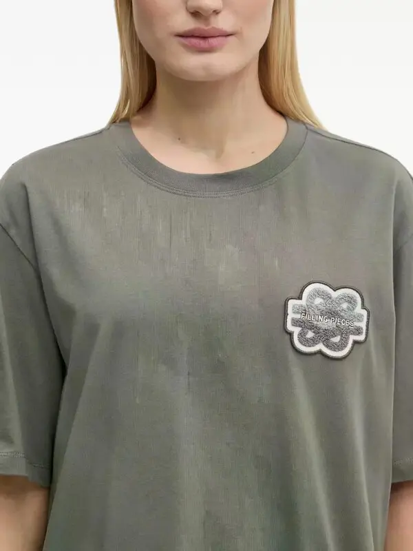 Filling Pieces Gowtu Logo Patch T-shirt