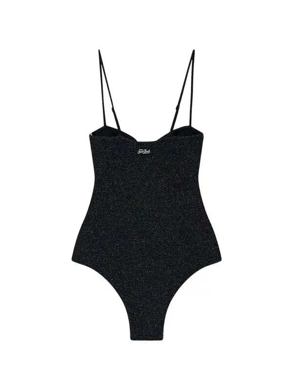 MC2 SAINT BARTH Crinkle-lurex Swimsuit
