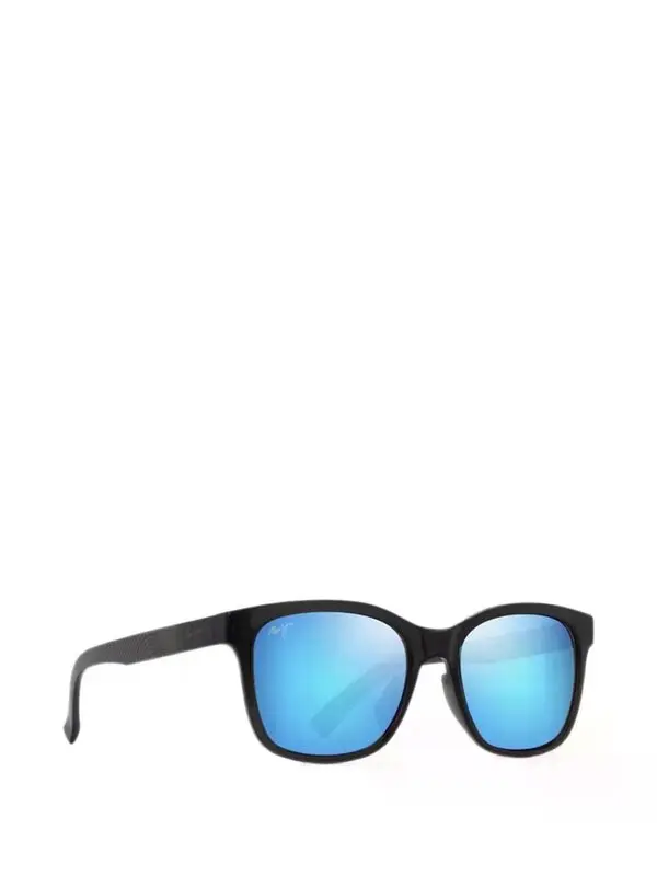 Maui Jim Owelo Square-frame Sunglasses - Black