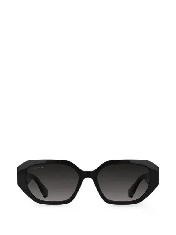 Lacoste Geometric Frame Sunglasses - Black