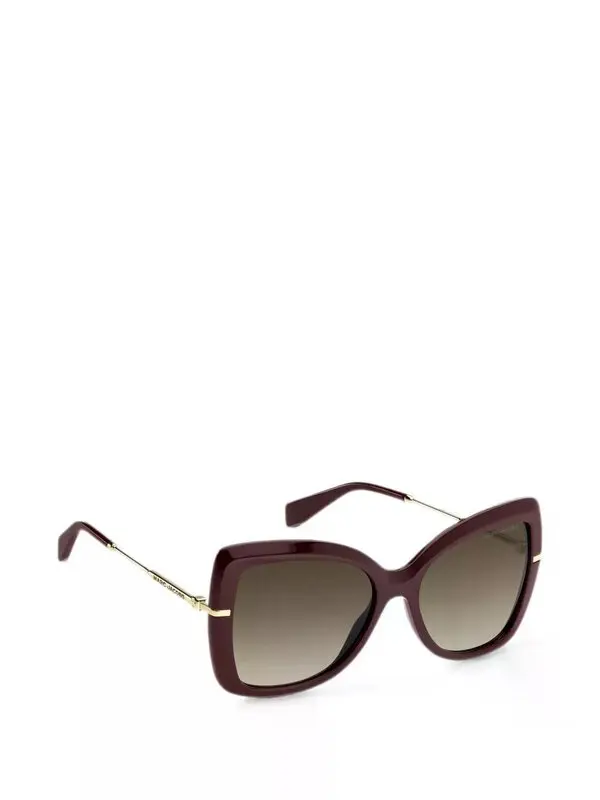 Marc Jacobs Butterfly Frame Sunglasses - Red