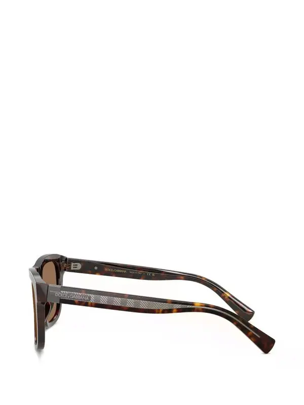 Dolce & Gabbana Square Tortoiseshell Sunglasses