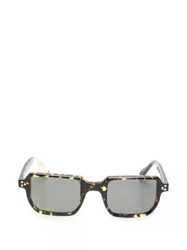 SNOB Square-frame Sunglasses - Brown