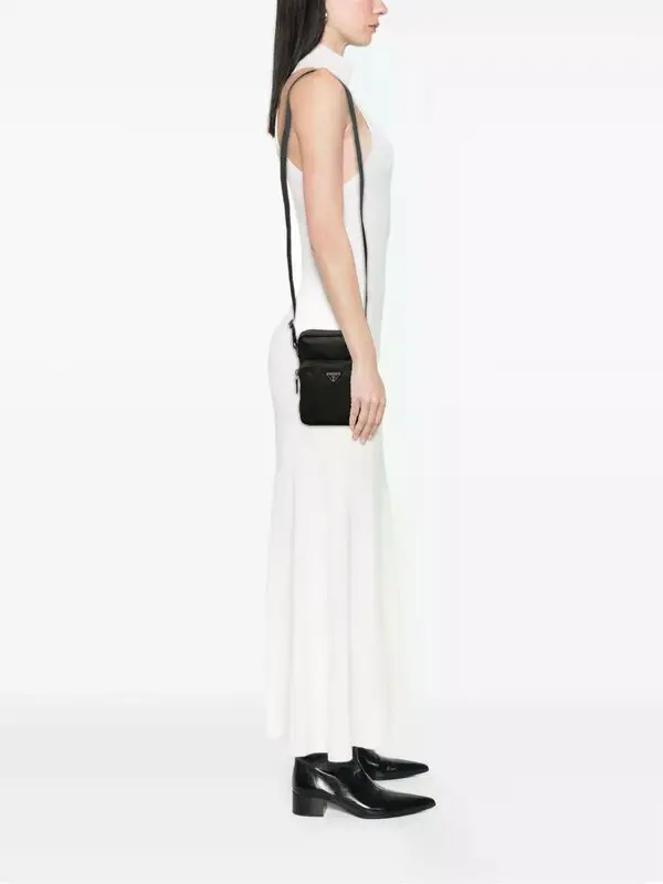 Prada Tessuto Zip Top Crossbody Bag