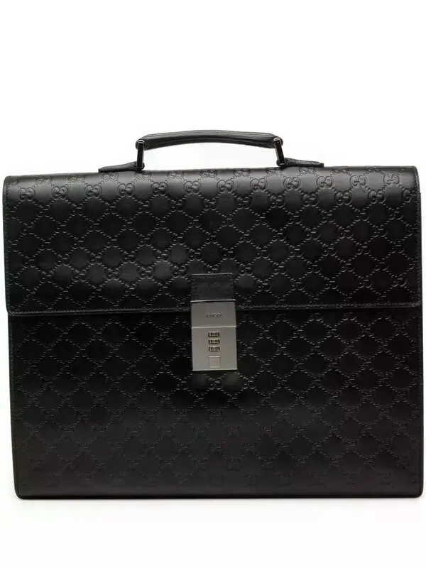 Gucci 2000-2015 Guccissima Briefcase Business Bag