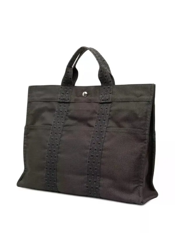 Hermès Herline Gm Tote Bag - Grey