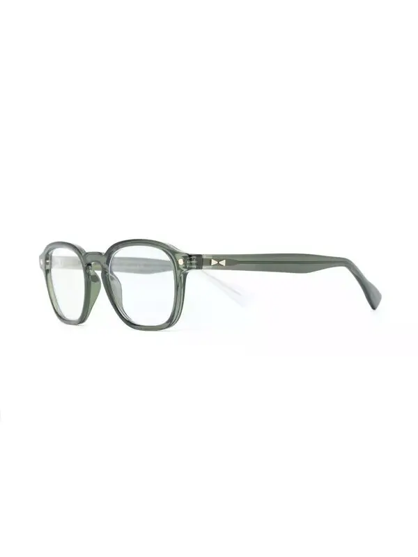 SNOB Removable Tinted Lenses Square-frame Eyeglasses
