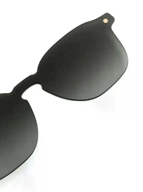 SNOB Removable Tinted Lenses Square-frame Eyeglasses
