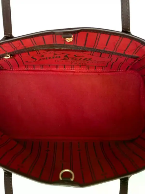 LOUIS VUITTON Damier Ebene Neverfull Pm Tote Bag