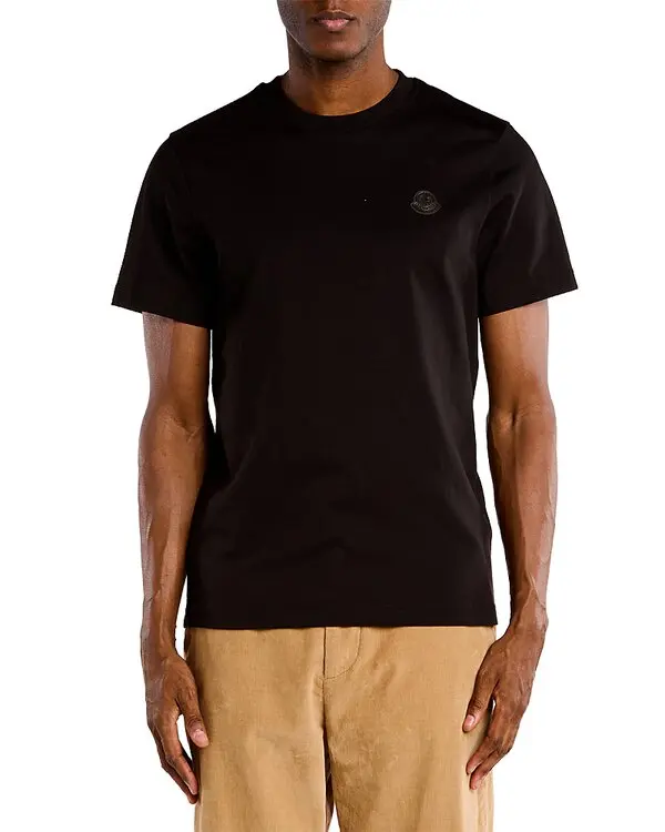 Moncler Logo Patch Crewneck T-shirt