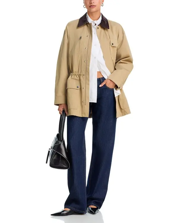FRAME Twill Safari Jacket