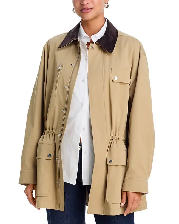 FRAME Twill Safari Jacket