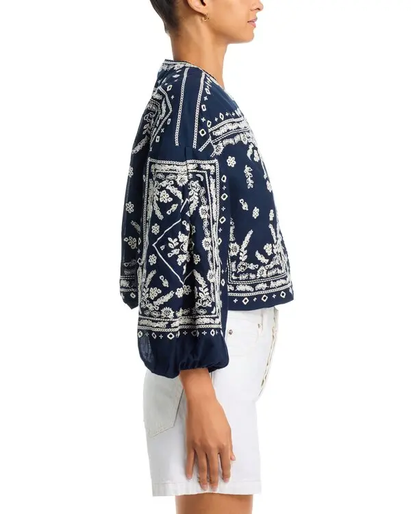 Veronica Beard Drake Embroidered Jacket