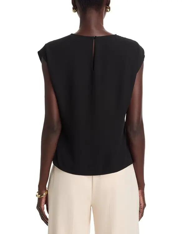 T Tahari Drop Shoulder Blouse