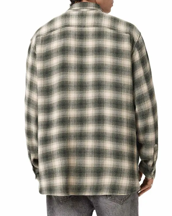 ALLSAINTS Lumley Oversized Fit Long Sleeve Shirt