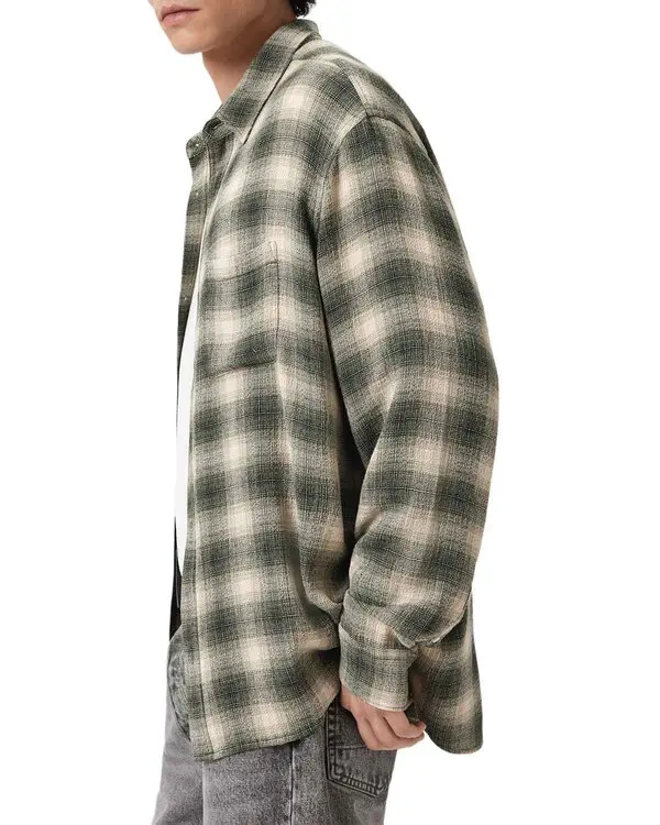 ALLSAINTS Lumley Oversized Fit Long Sleeve Shirt
