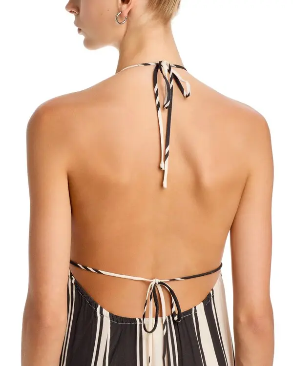 A.REN A. Ren Nika Sleeveless Halter Dress