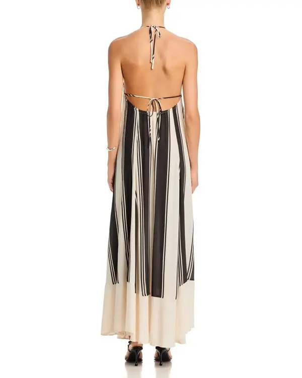 A.REN A. Ren Nika Sleeveless Halter Dress