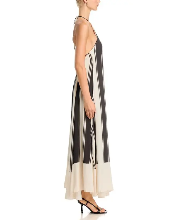 A.REN A. Ren Nika Sleeveless Halter Dress