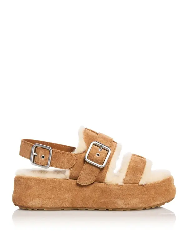 UGG Enwrap Shearling Sandals