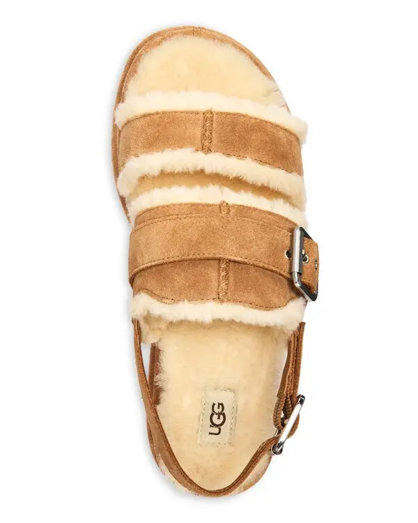 UGG Enwrap Shearling Sandals